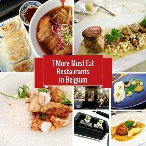 7 More Must Eat Restaurants in Belgium | CheeseWeb