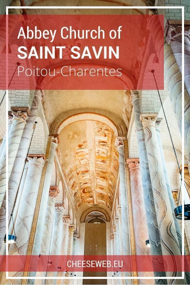Abbey Church of Saint-Savin-Sur-Gartempe, UNESCO Site, Poitou-Charentes ...